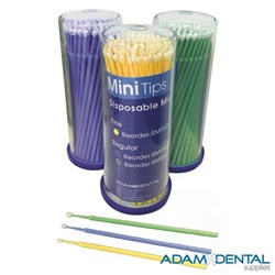 Mini Tips Micro Applicators - Adam Dental Supplies Australia