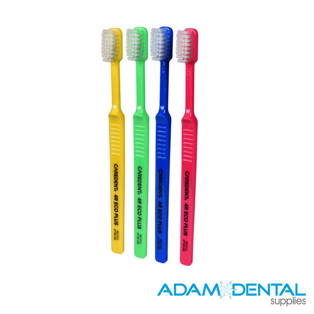Caredent 4R Adult Eco Plus Toothbrush Professional Pack 72/pack - Adam ...