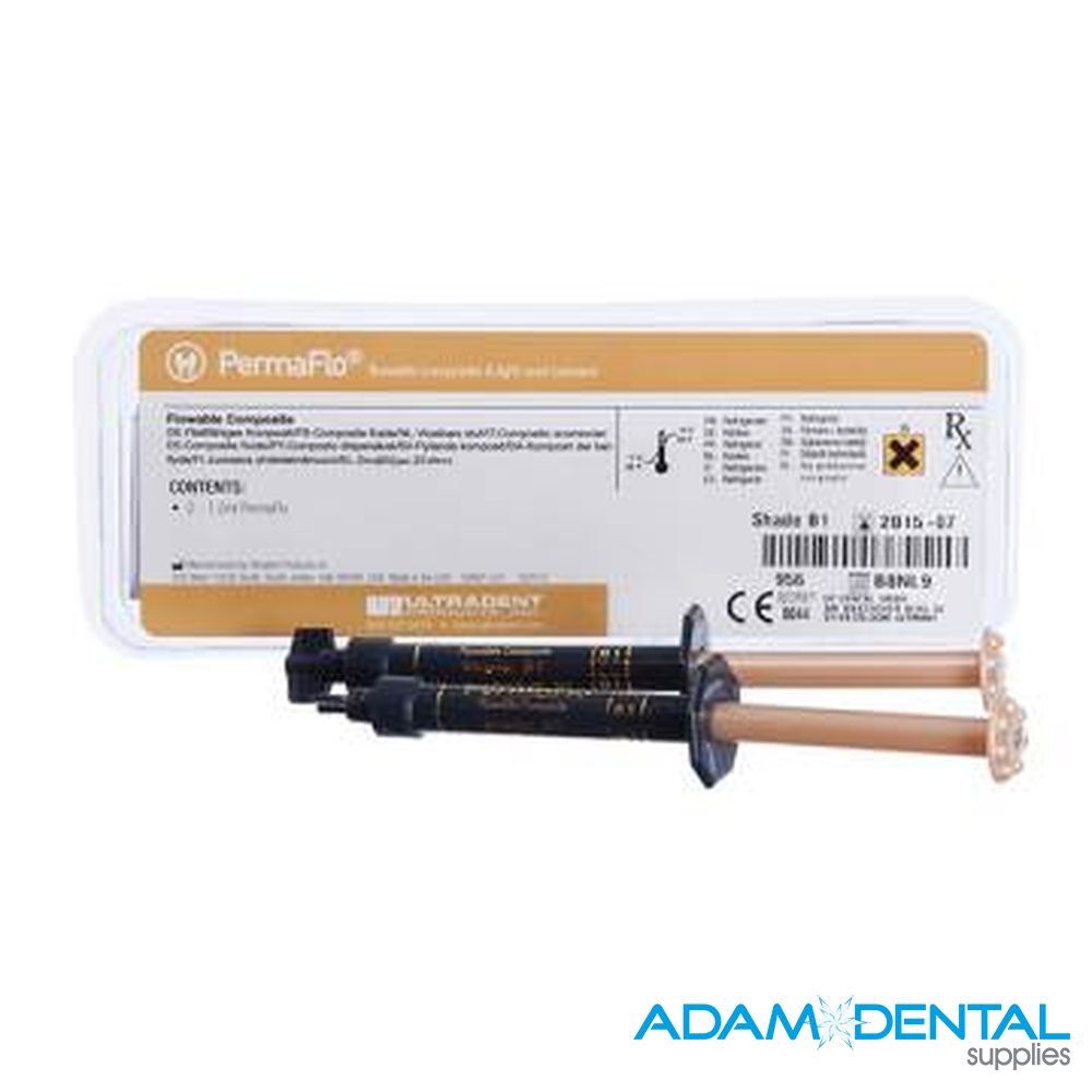 Ultradent PermaFlo Flowable Composite Syringes - Adam Dental Supplies ...